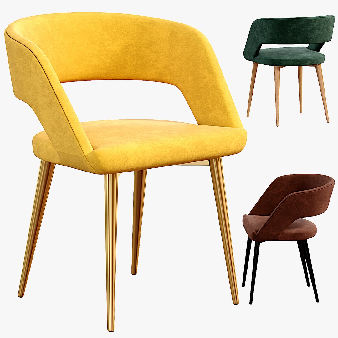 Chair Walter Grey 3D - TurboSquid 1647353