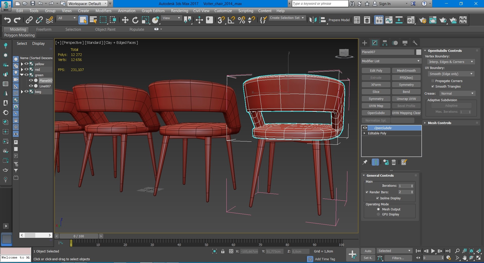 Chair Walter Grey 3D - TurboSquid 1647353