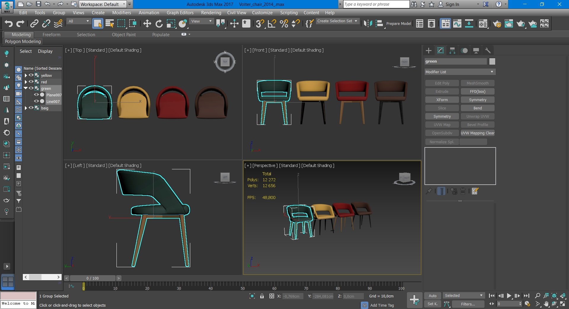 Chair Walter Grey 3D - TurboSquid 1647353