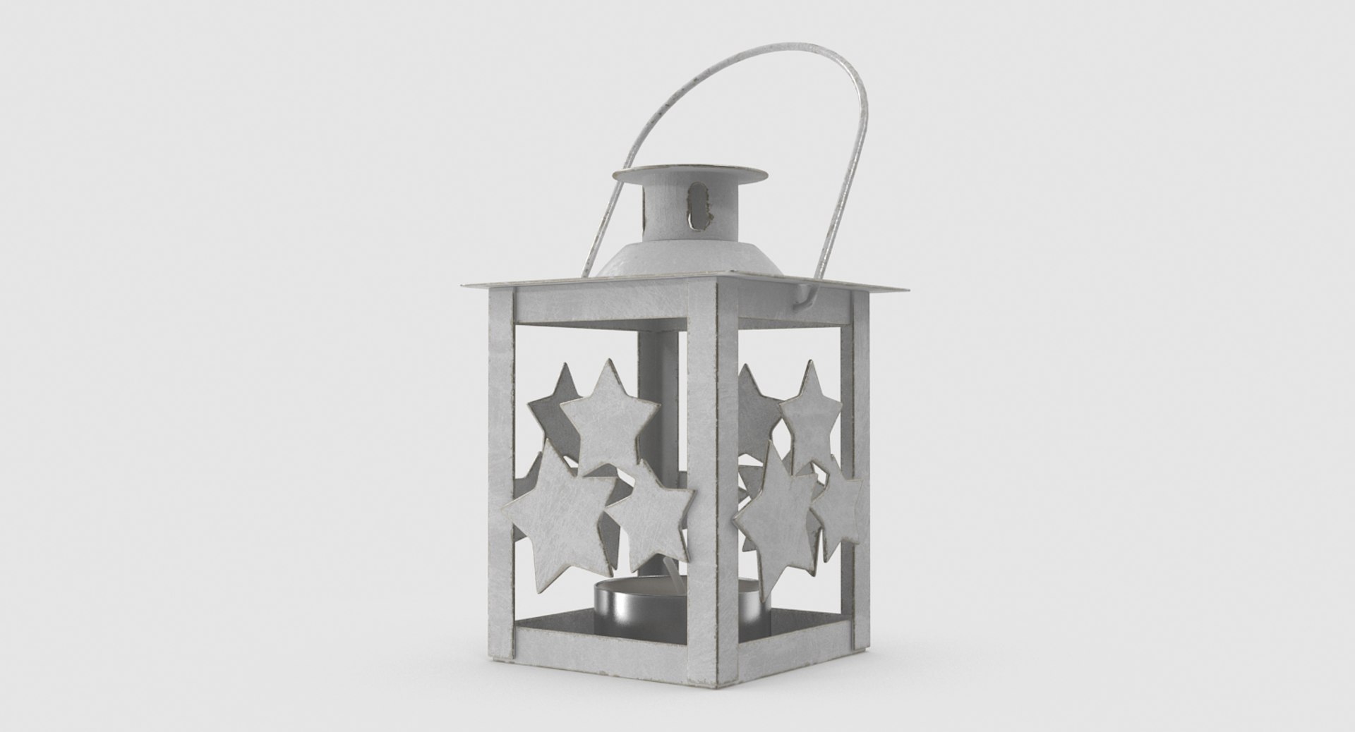 3D christmas stars lantern model - TurboSquid 1223441