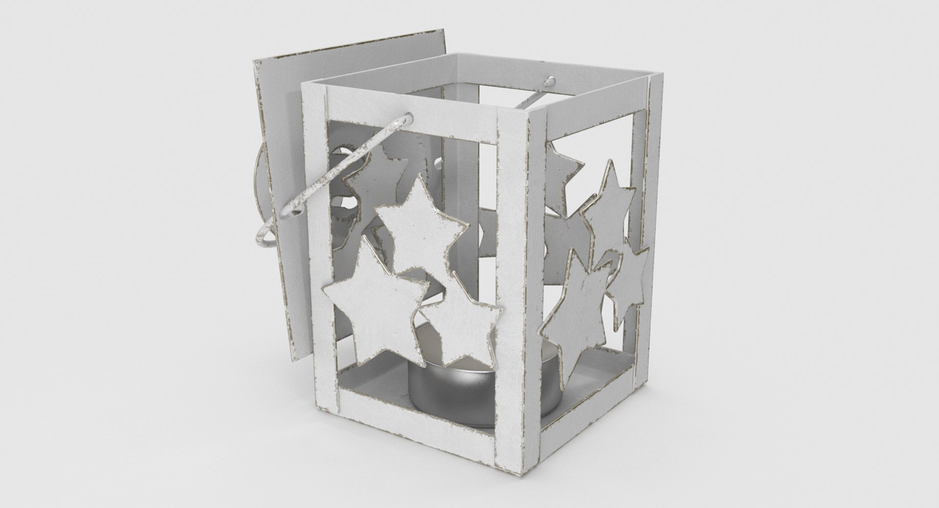 3D christmas stars lantern model - TurboSquid 1223441