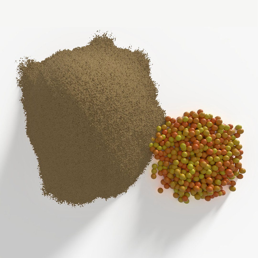 3D mustard powder model - TurboSquid 1631230