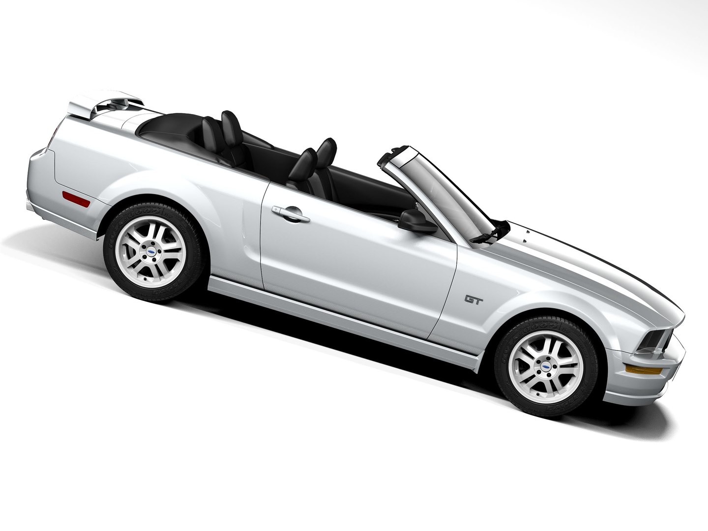 3D Ford Mustang GT Convertible 2005 - TurboSquid 2224193