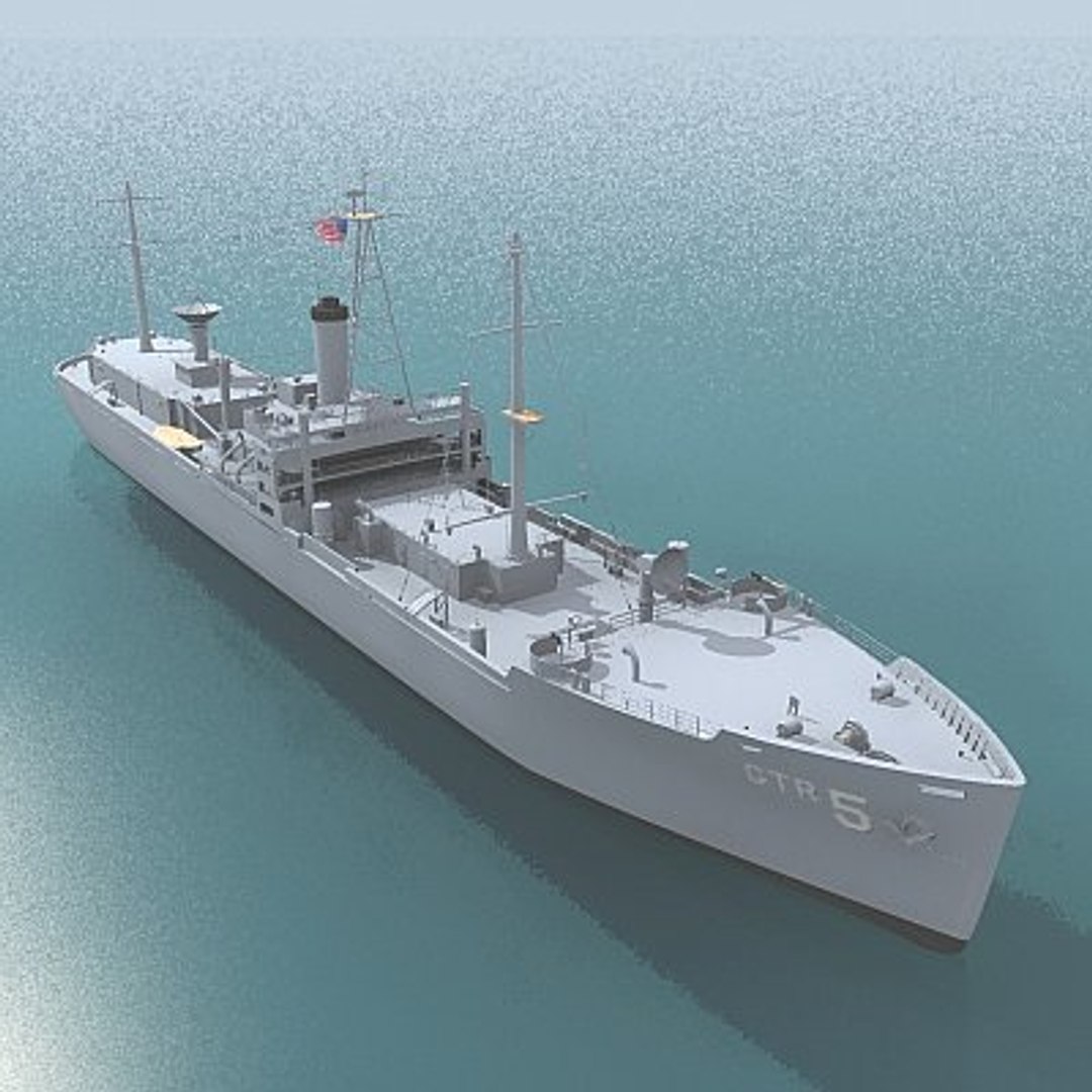 uss liberty 3d max