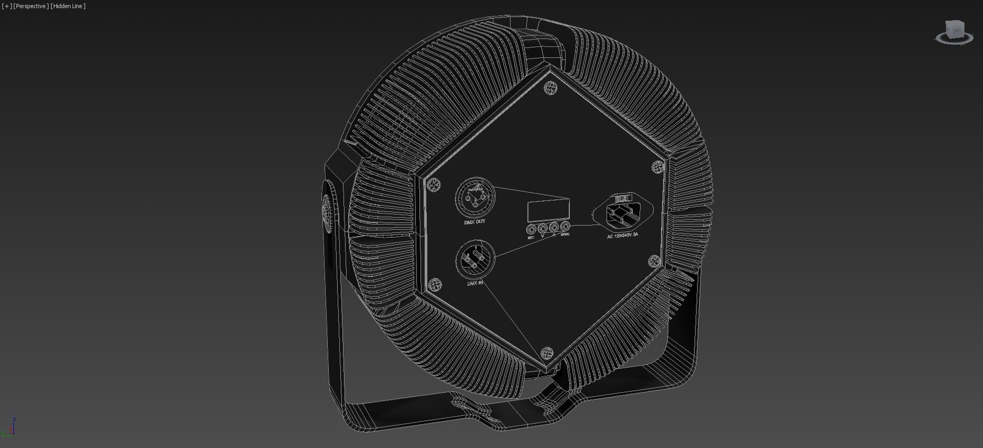 3D Dmx 12 Led Par Model - TurboSquid 1597007