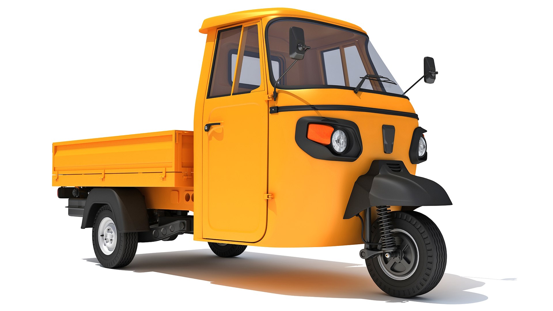 3 Wheeler Mini Tuk Tuk Pick Up 3D Model - TurboSquid 2396330