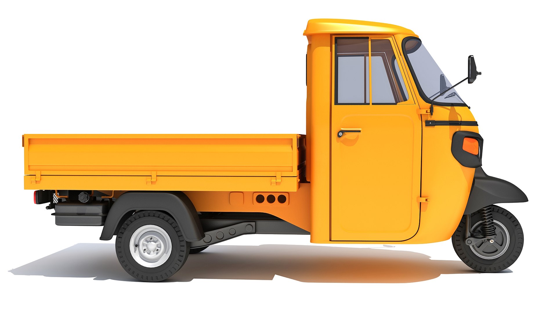 3 Wheeler Mini Tuk Tuk Pick Up 3D Model - TurboSquid 2396330