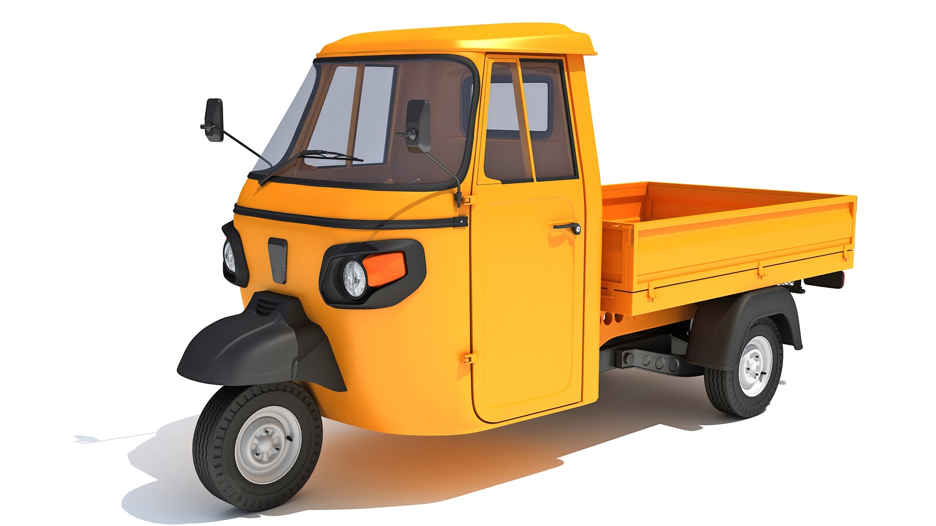 3 Wheeler Mini Tuk Tuk Pick Up 3D Model - TurboSquid 2396330