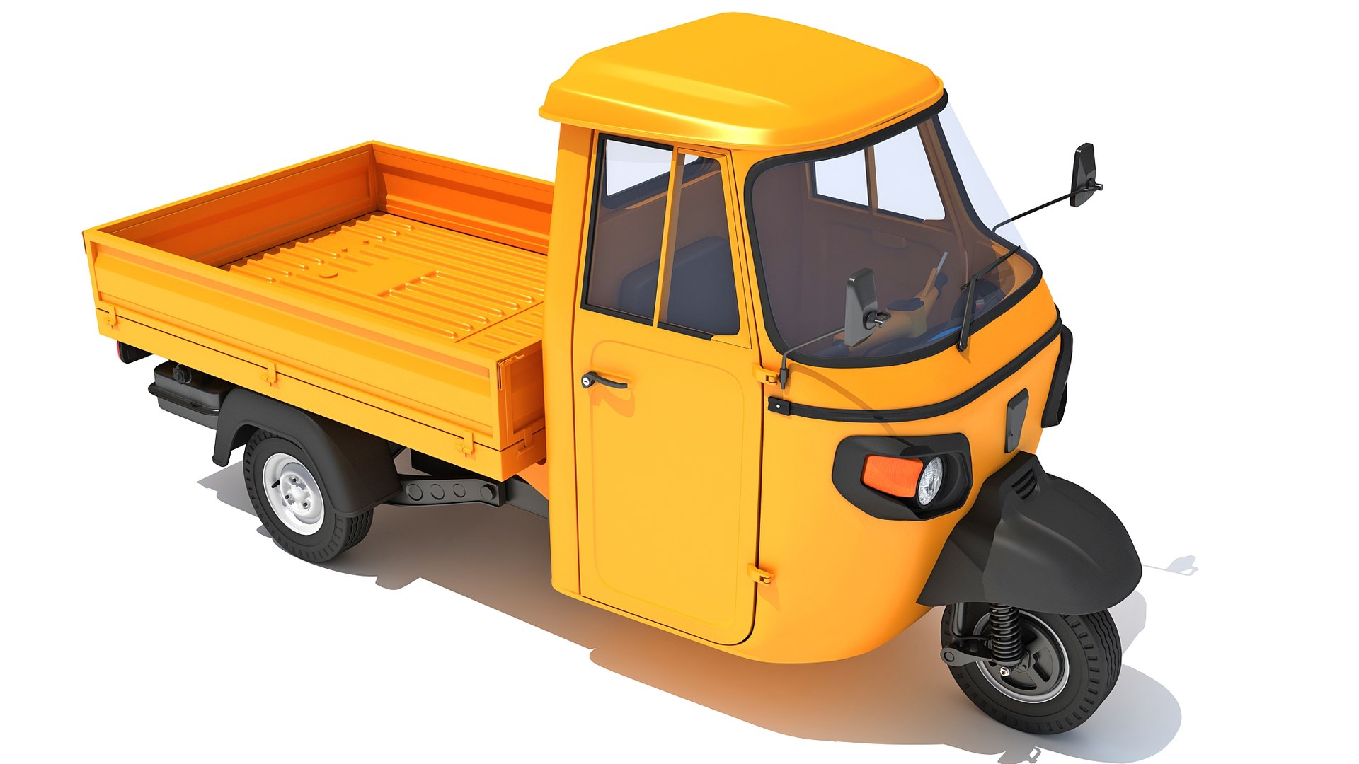 3 Wheeler Mini Tuk Tuk Pick Up 3D Model - TurboSquid 2396330