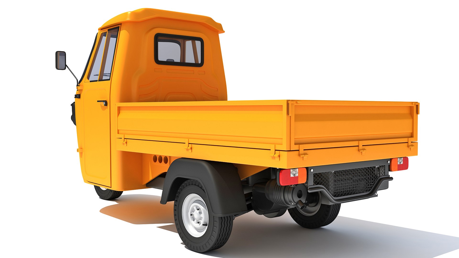 3 Wheeler Mini Tuk Tuk Pick Up 3D Model - TurboSquid 2396330
