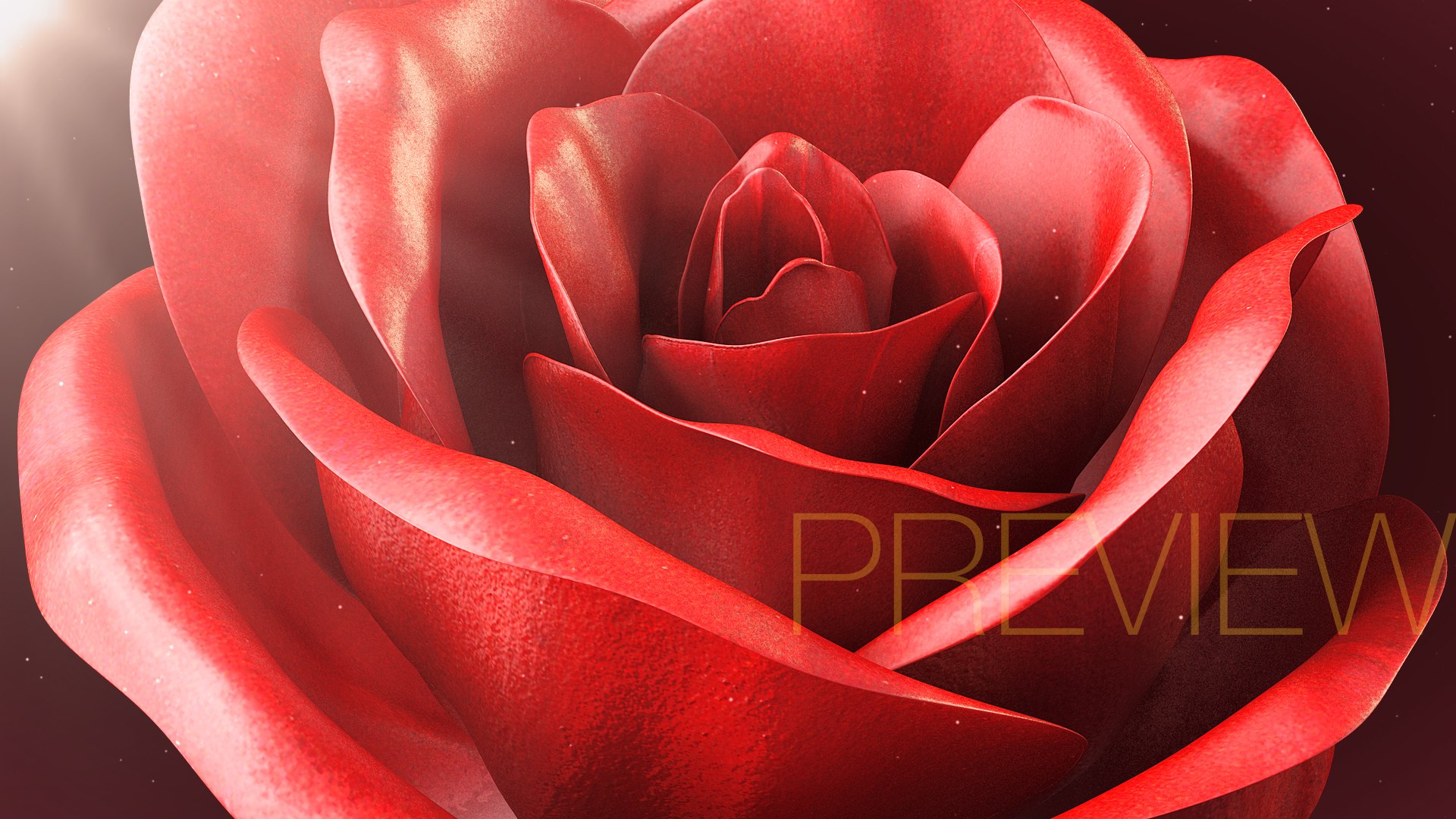 Rose Animated 3D Model - TurboSquid 2254154