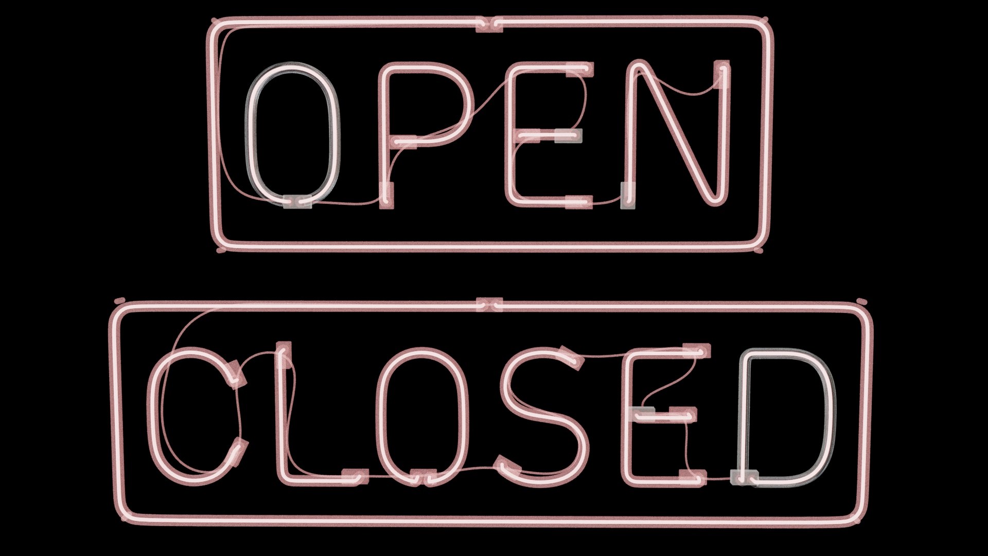 3D Led Sign Model - TurboSquid 2107305