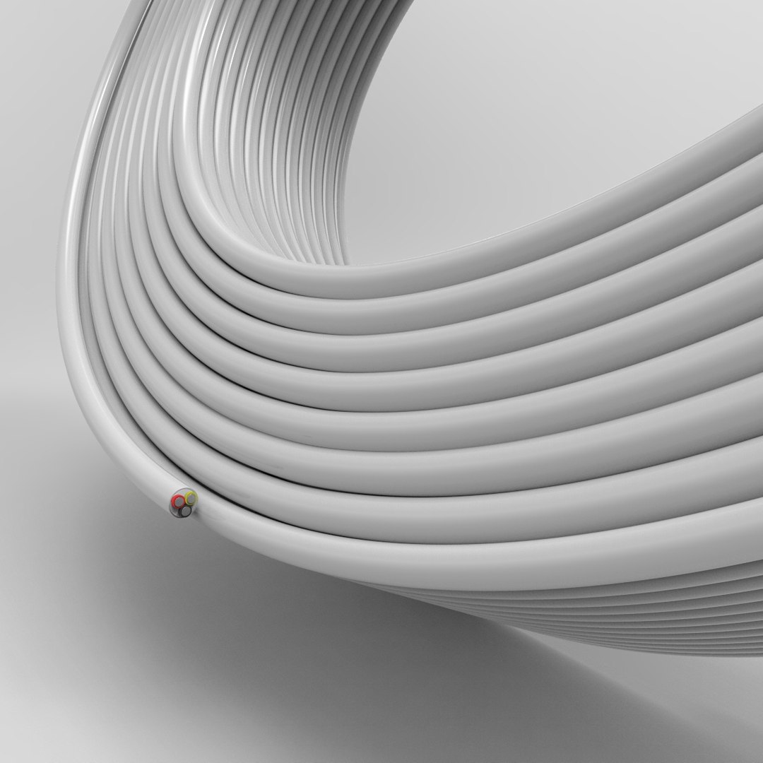 3d model cable wire