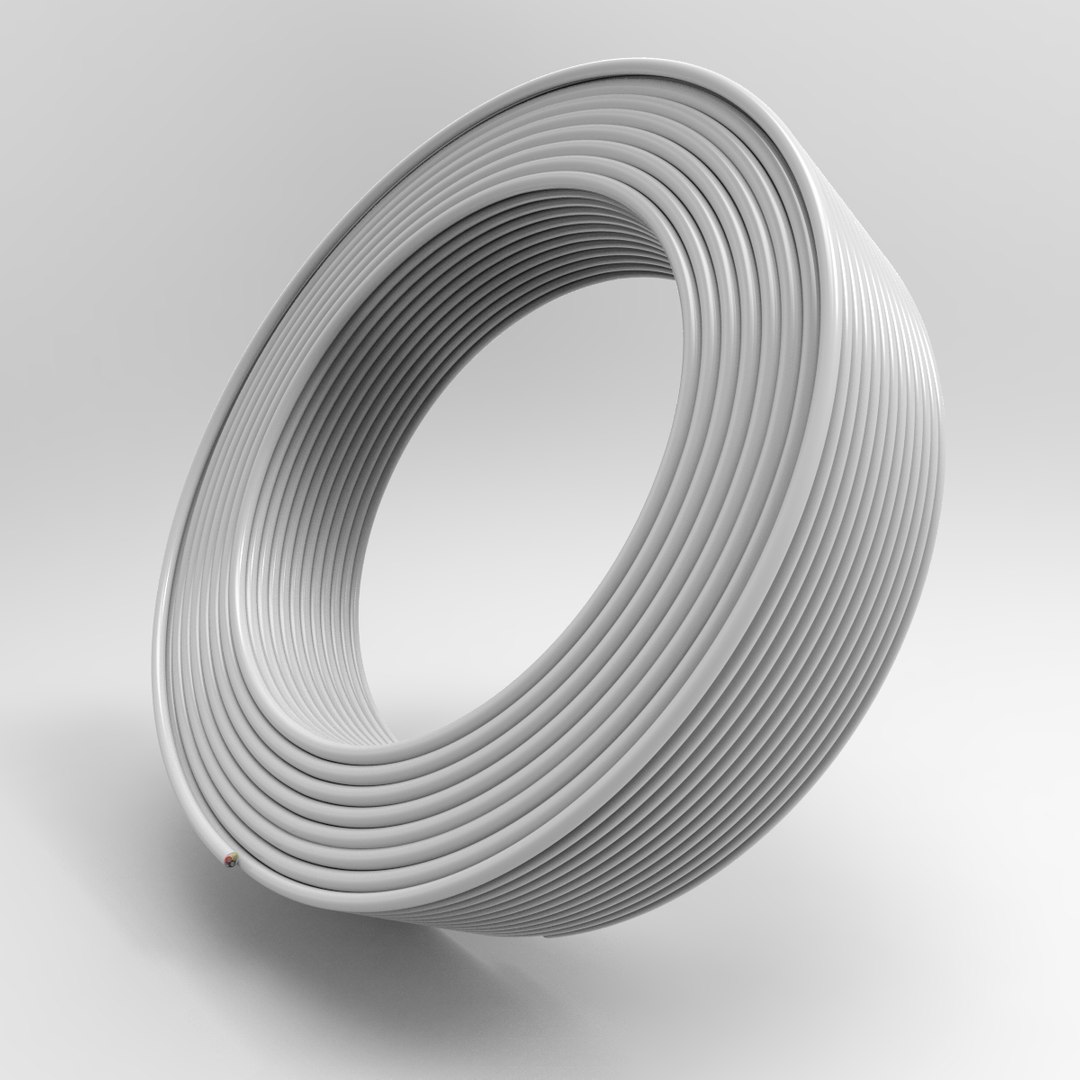 3d model cable wire