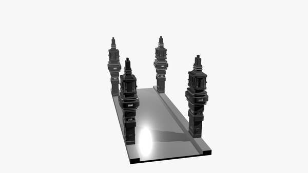 3D Modern Futuristic Space Sci-Fi bridge model - TurboSquid 1732953