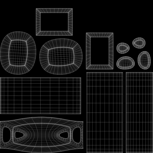 3D Modern Futuristic Space Sci-Fi bridge model - TurboSquid 1732953