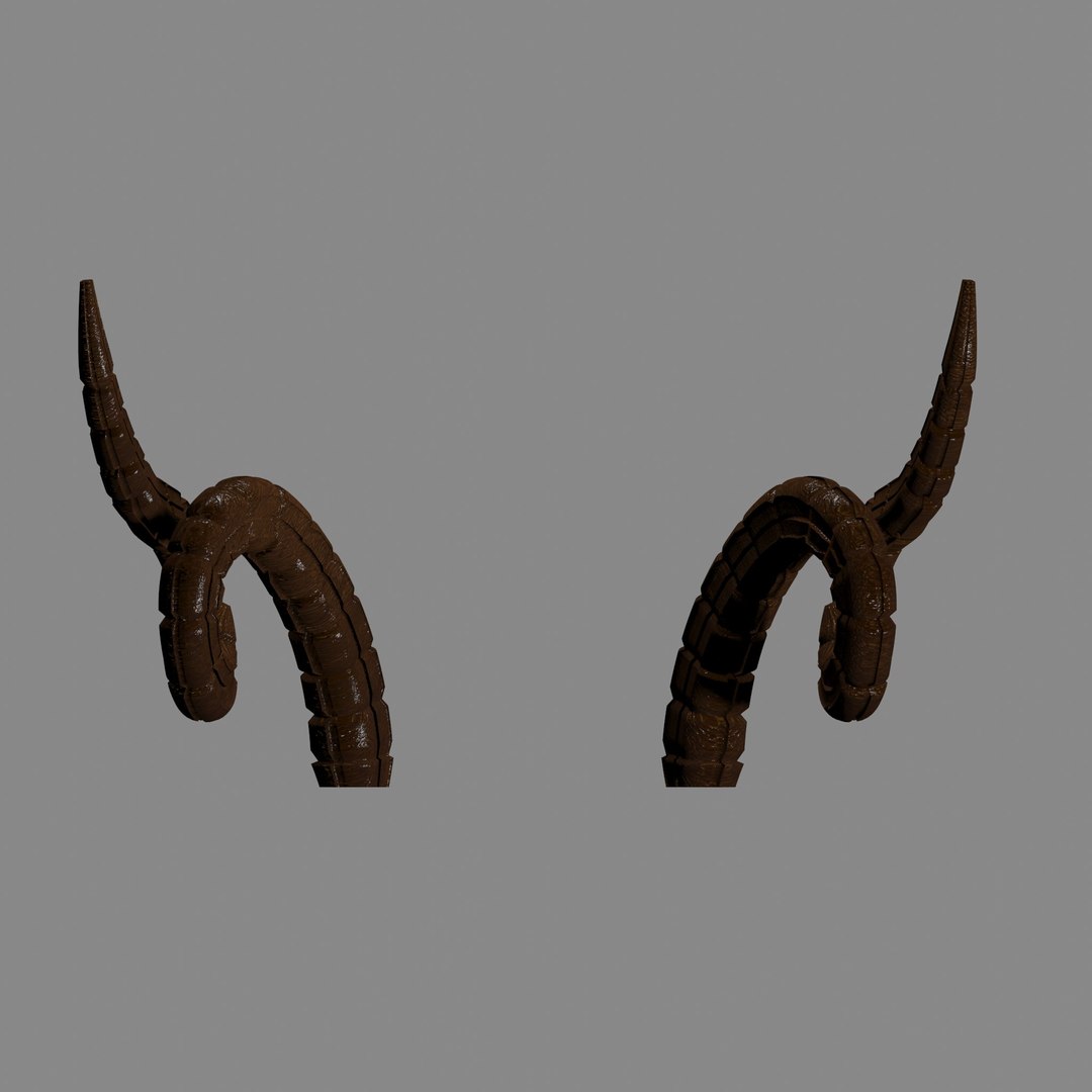 Printable horns 3D model - TurboSquid 1498718