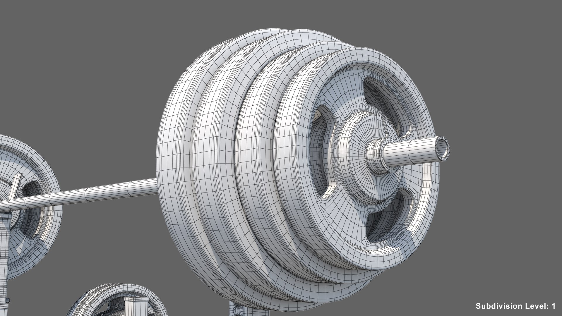 Squat Rack 3D Model - TurboSquid 1457712