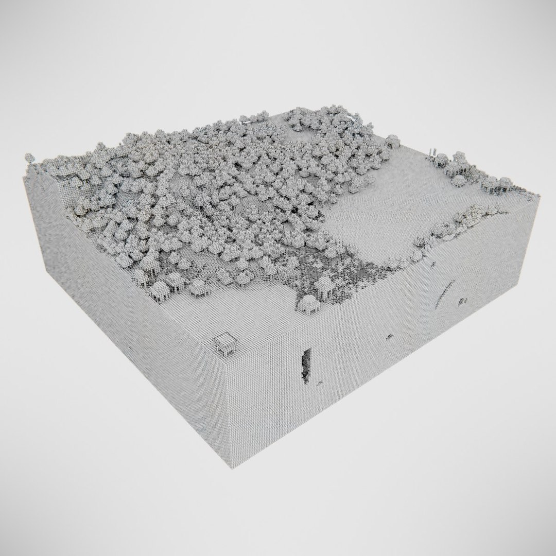3D Model Craft Minecraft Terrain - TurboSquid 1548711