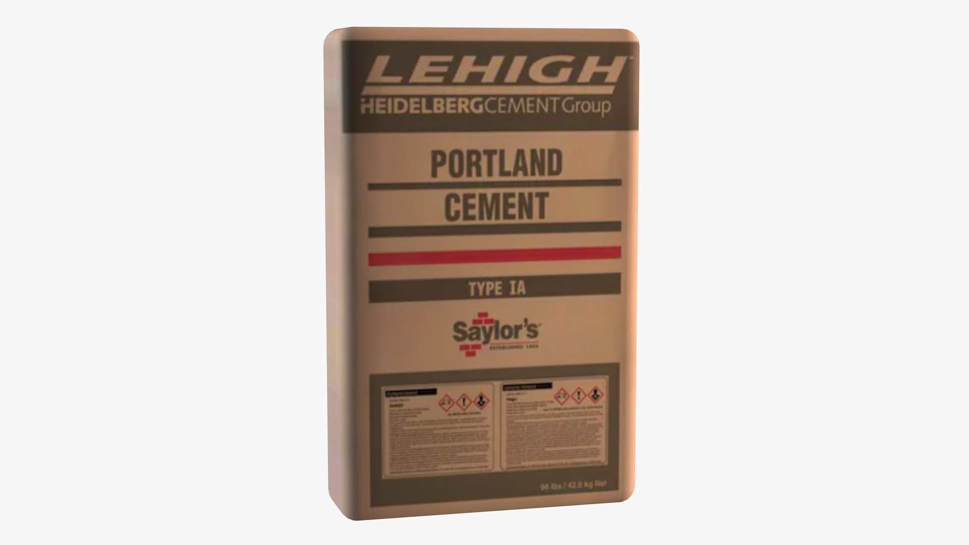 3D model Cement Bag - TurboSquid 1812748