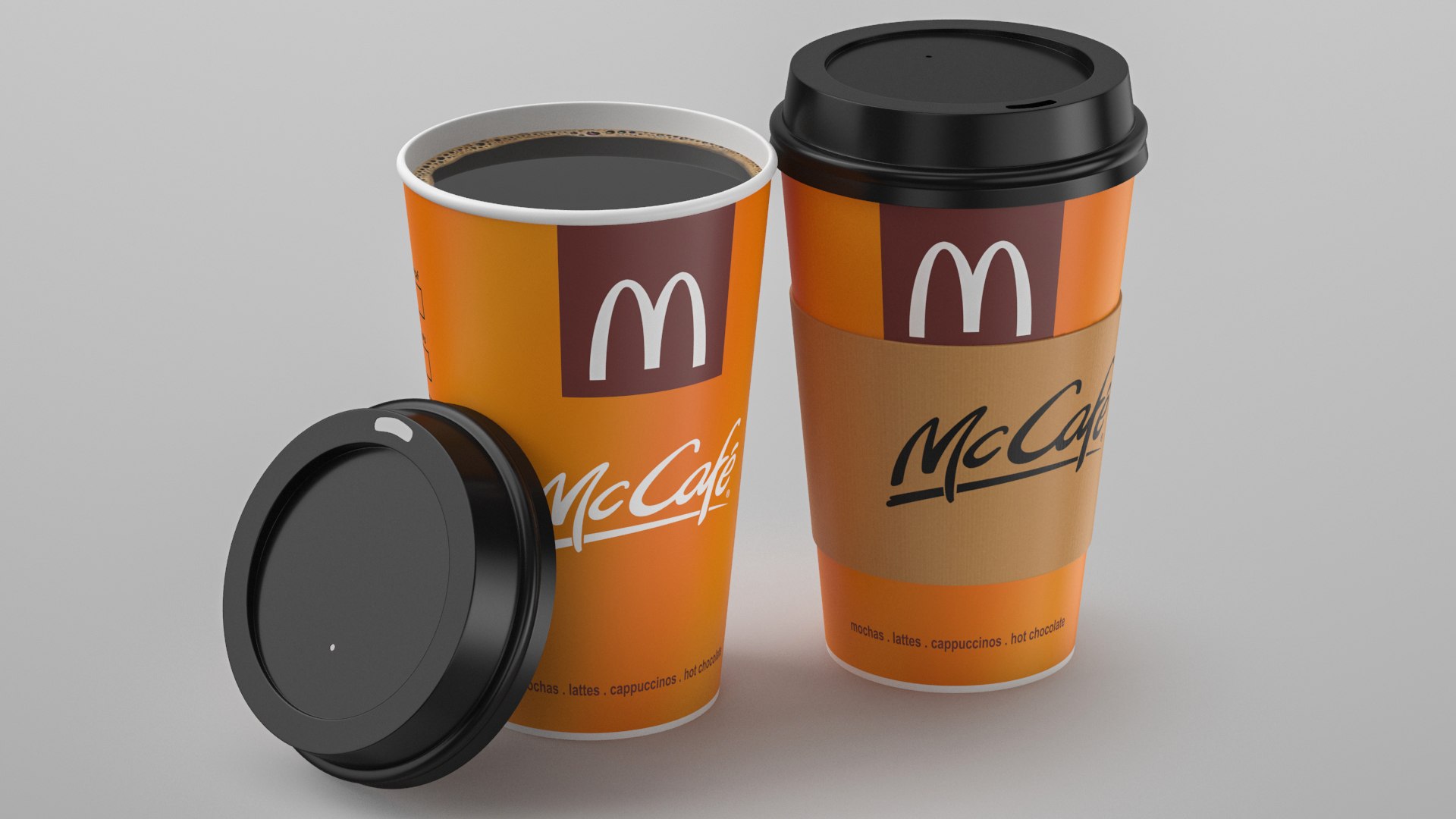 3D Model Dunkin Donuts Coffee Paper Cup - TurboSquid 1939889