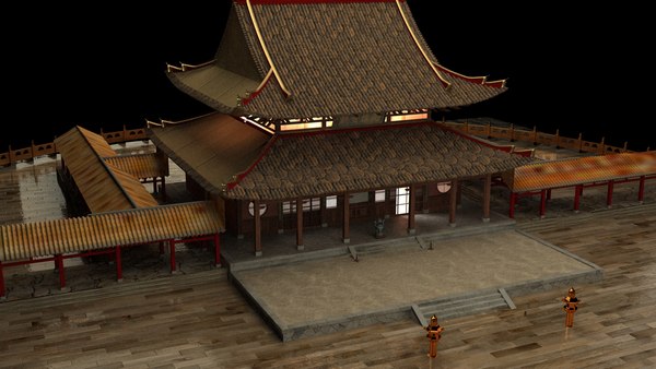 3D Chinese ancient house model - TurboSquid 1988747
