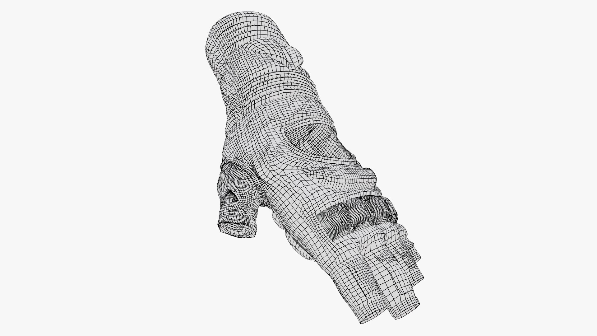 Si-Fi Cyberpunk Gloves Model - TurboSquid 2385696