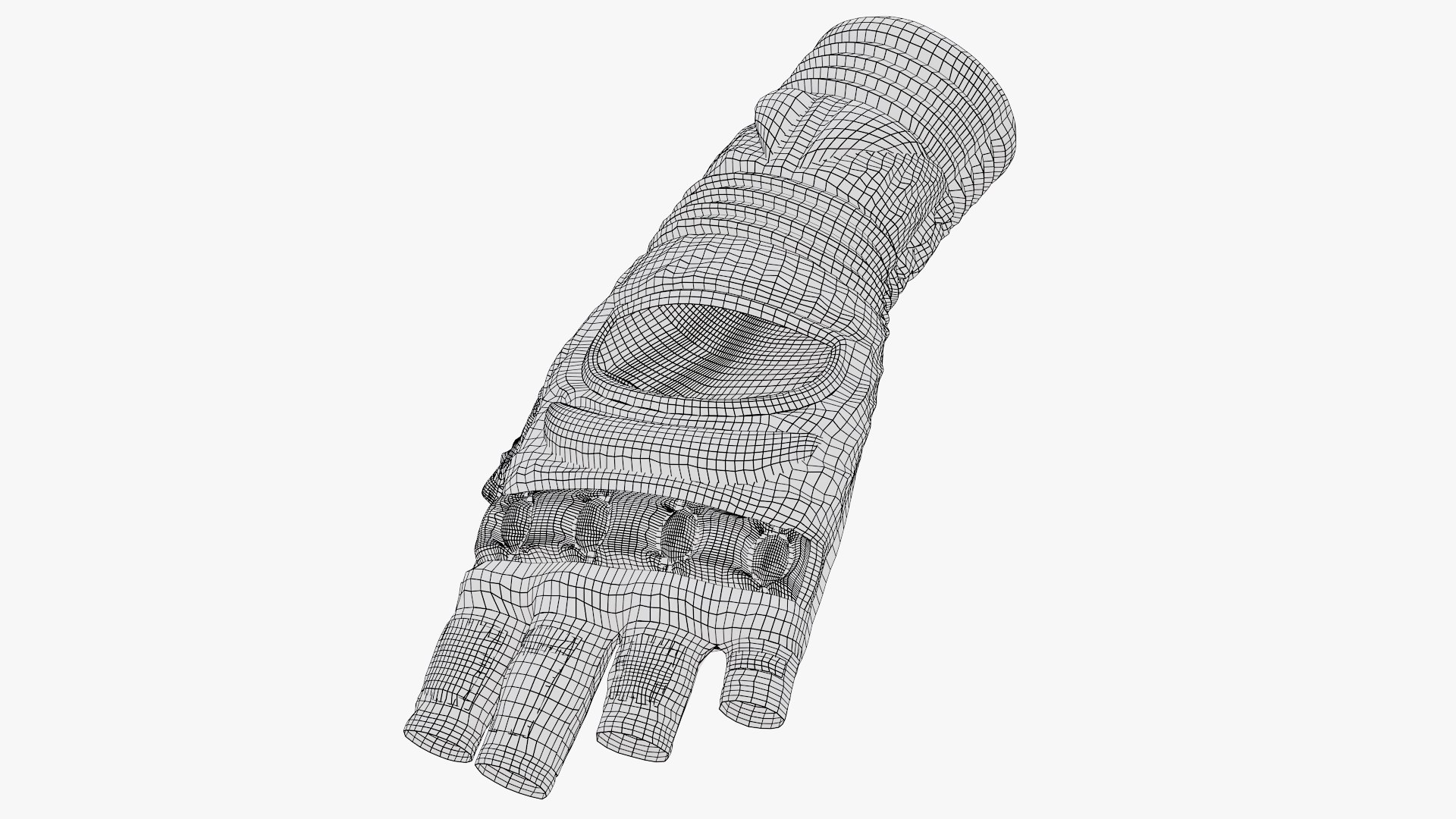 Si-Fi Cyberpunk Gloves Model - TurboSquid 2385696