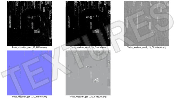 modelo 3d Gran Truss Modular Triangular - TurboSquid 2264140