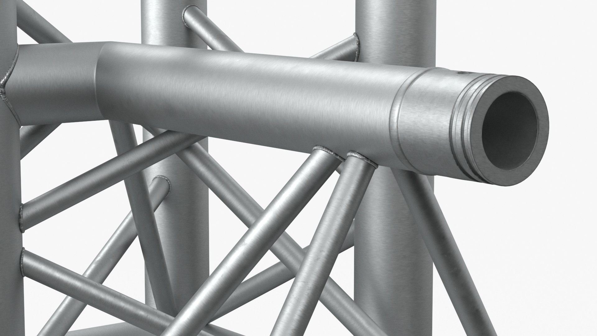 Large Truss Modular Triangular 3D - TurboSquid 2264140