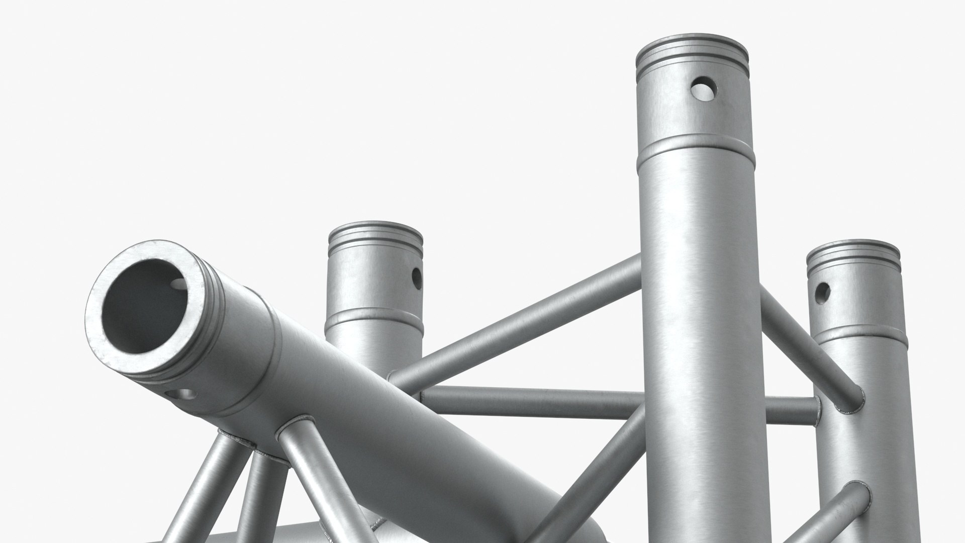 Large Truss Modular Triangular 3D - TurboSquid 2264140