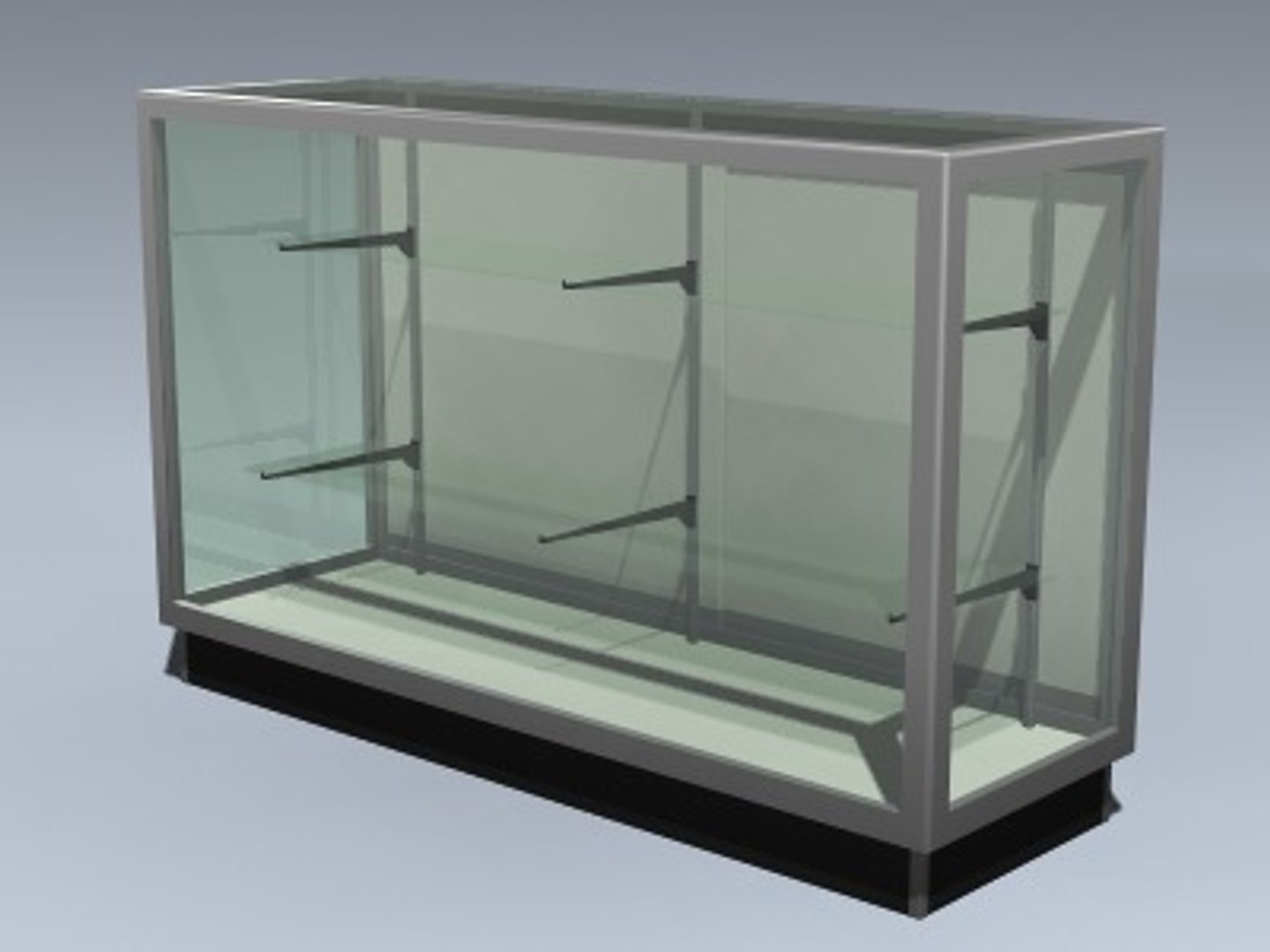 3d Model Retail Display Case