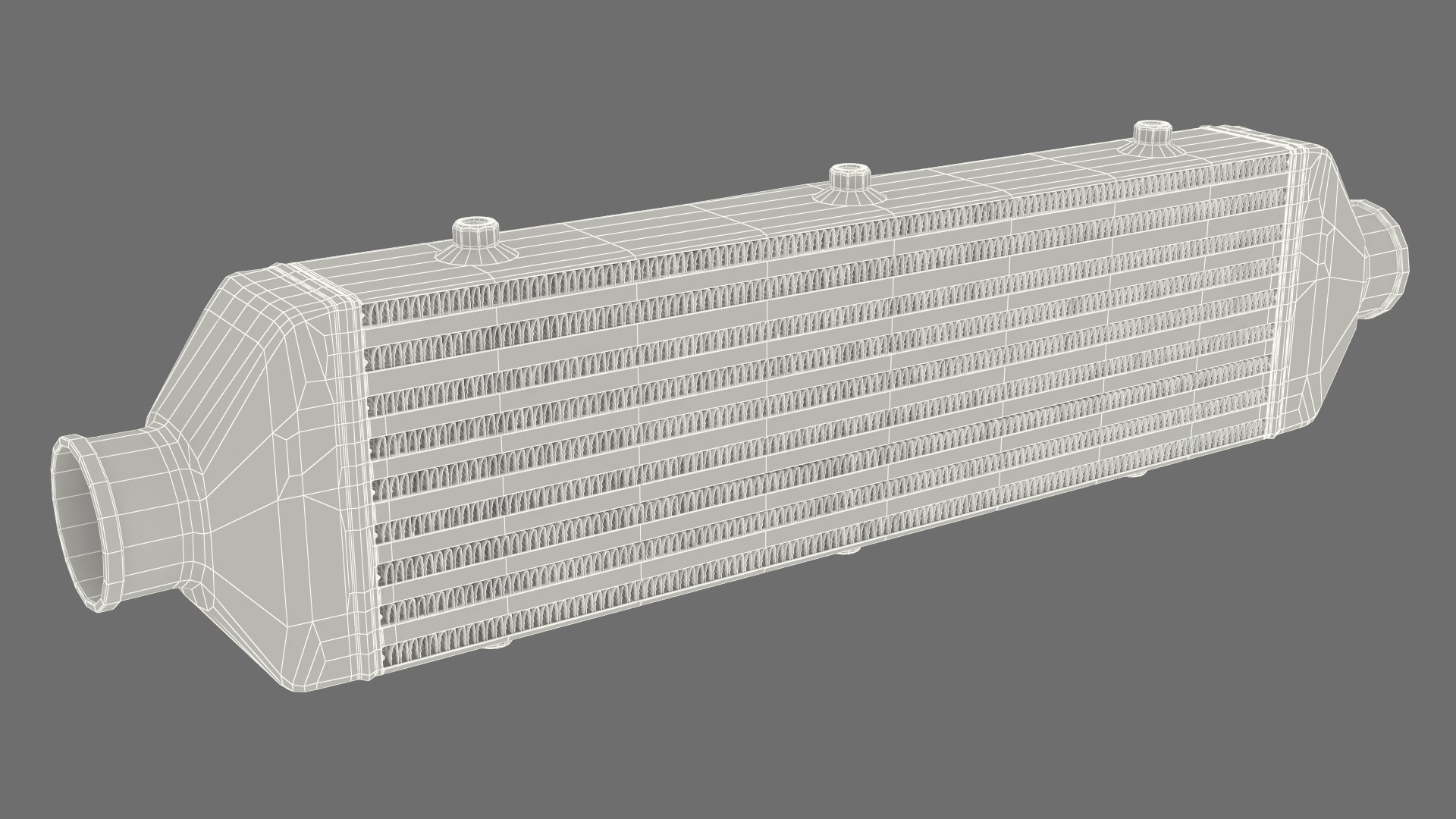 Mishimoto Gold Car Intercooler Two Sided Pipes 3D Model - TurboSquid ...