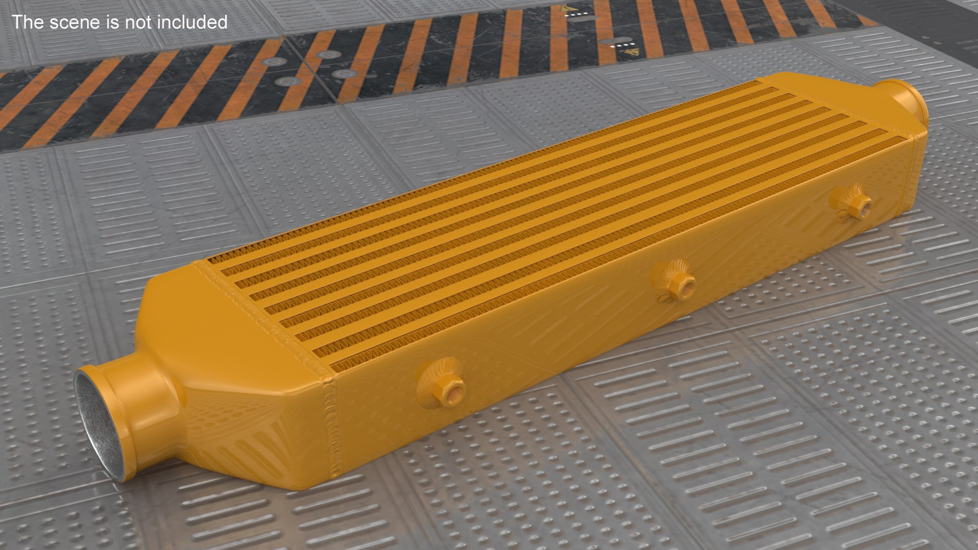 Mishimoto Gold Car Intercooler Two Sided Pipes 3D Model - TurboSquid ...