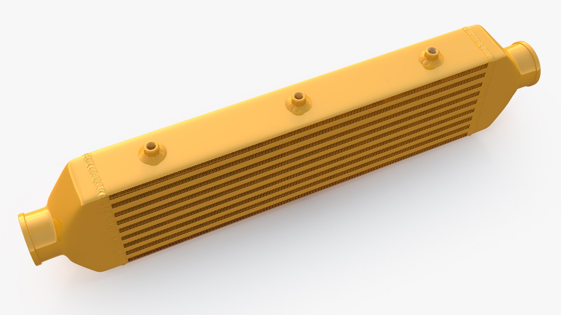 Mishimoto Gold Car Intercooler Two Sided Pipes 3D Model - TurboSquid ...