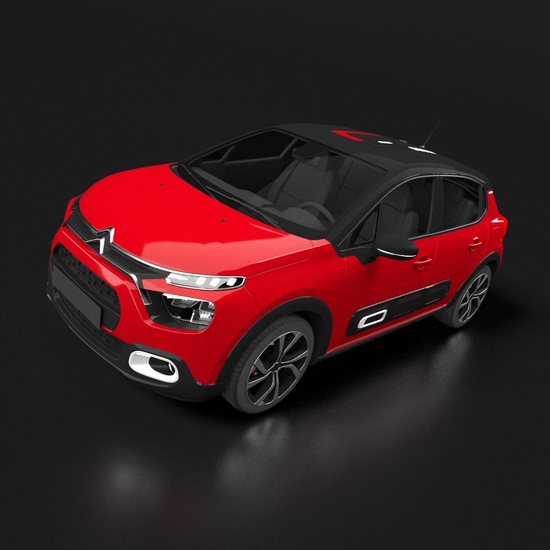 3D Citroen C3 - TurboSquid 2318275