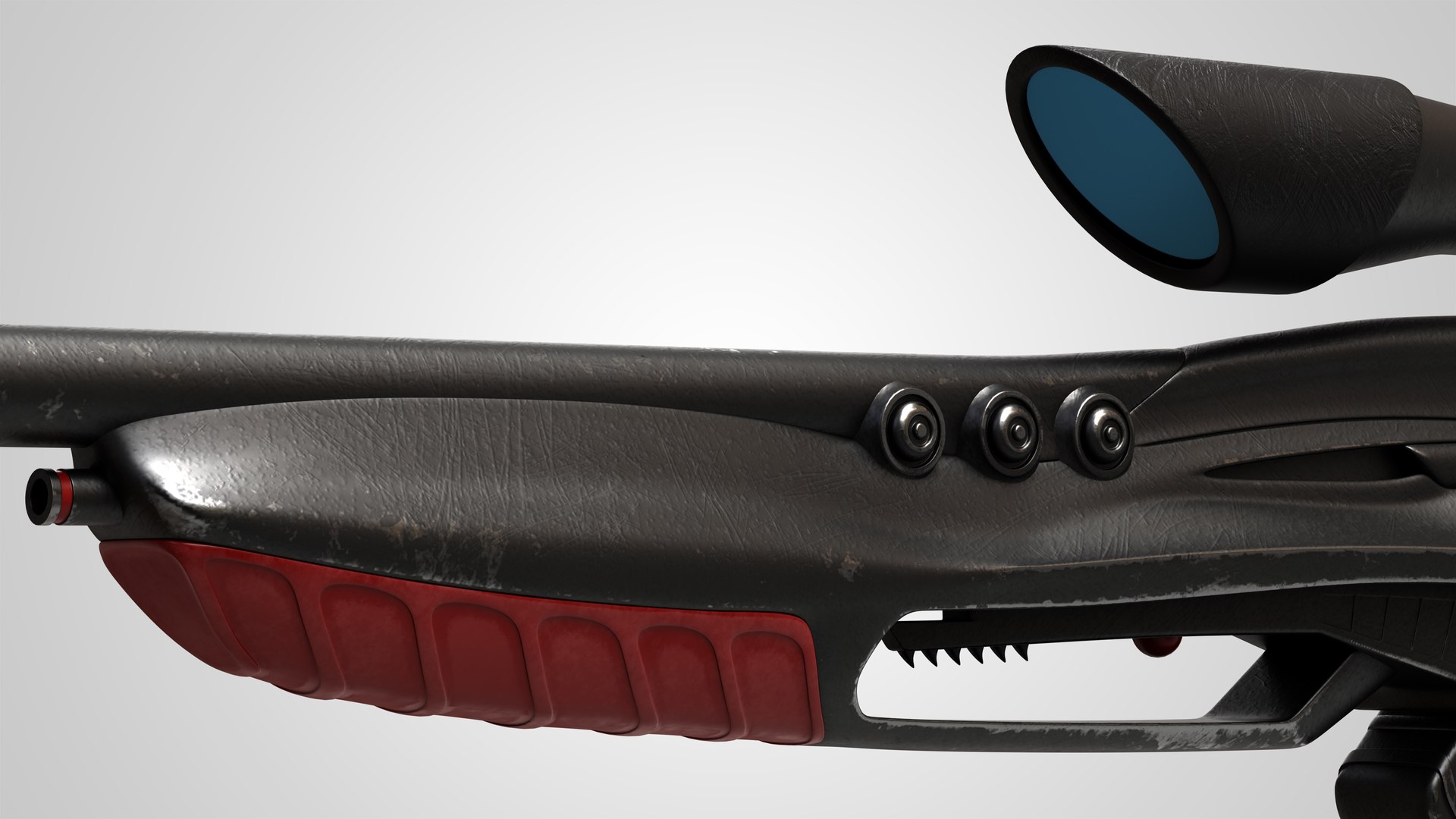 Sci-Fi Sniper Rifle 03 3D Model - TurboSquid 1997130