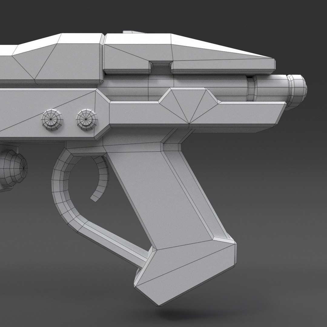 3D Model Gun Pbr Details - TurboSquid 1297419