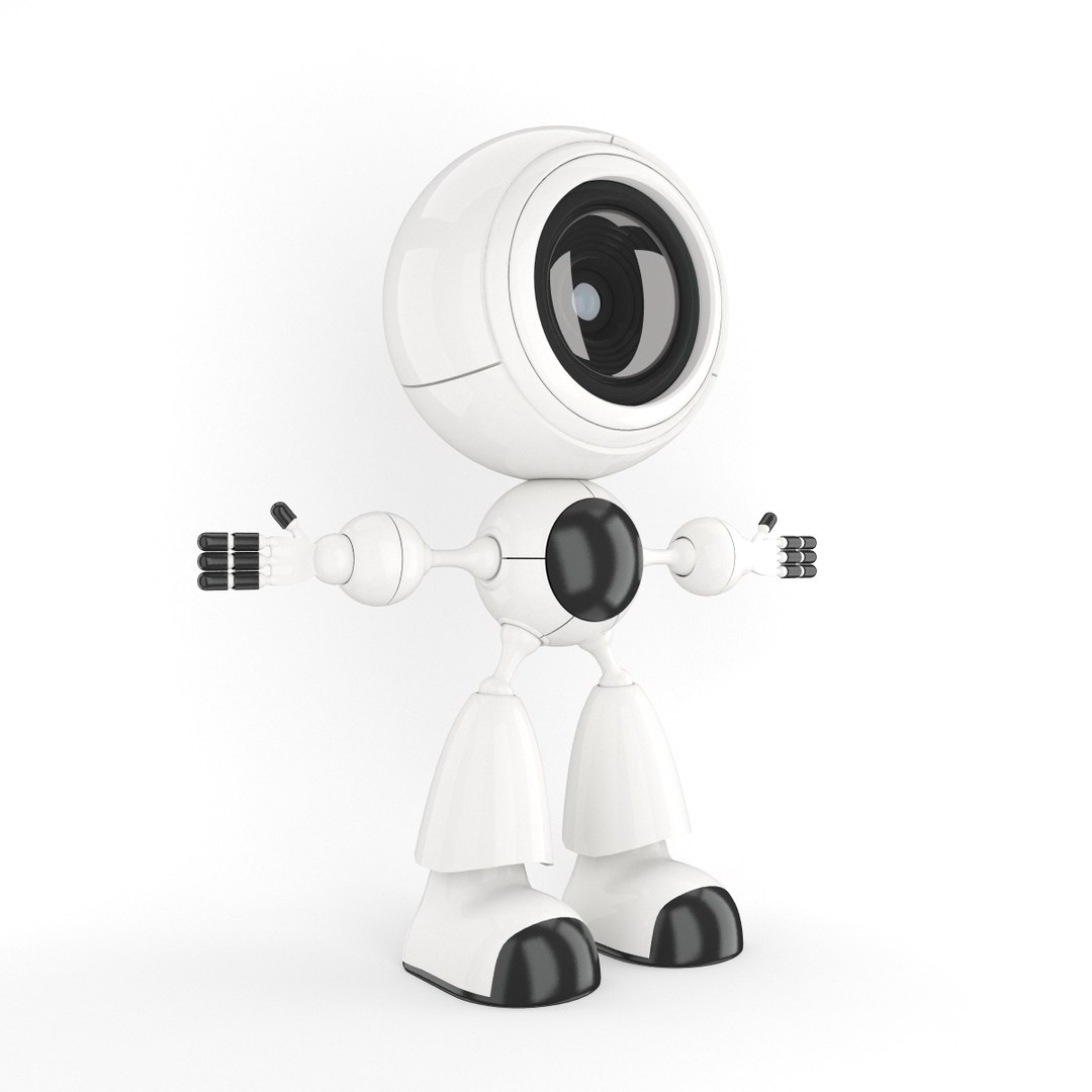 3d Model Robot Smart Robo
