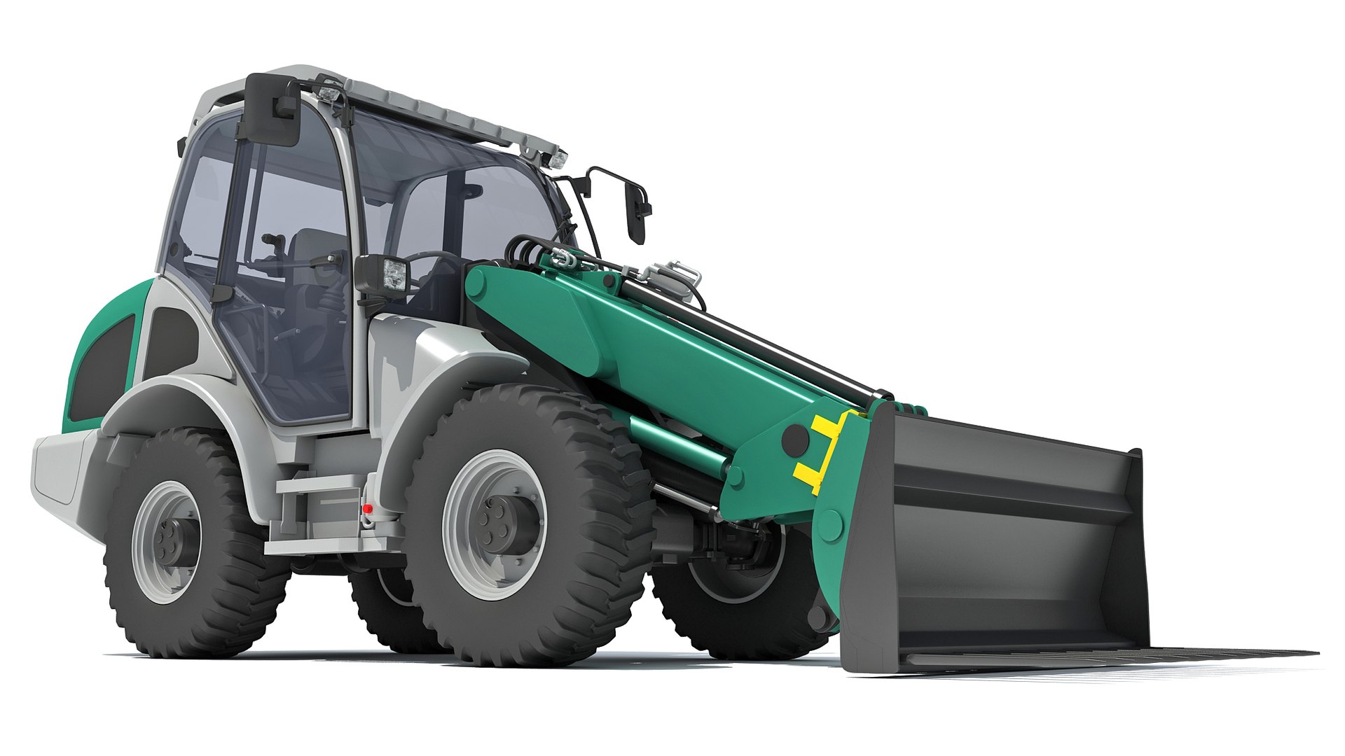 Wheel Loader 3D Model - TurboSquid 1677238