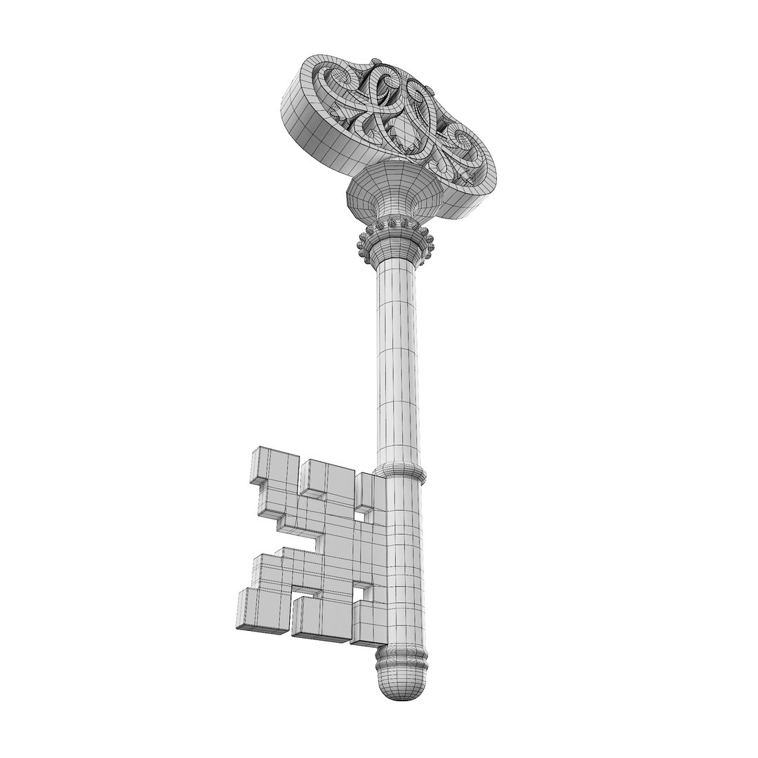 Fantasy Skeleton Key 3dmodel 3D - TurboSquid 1977740