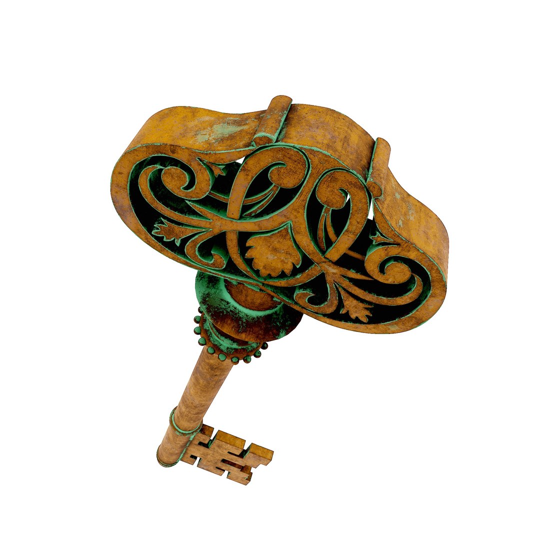 Fantasy Skeleton Key 3dmodel 3D - TurboSquid 1977740