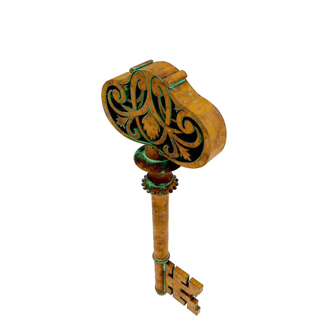Fantasy Skeleton Key 3dmodel 3D - TurboSquid 1977740