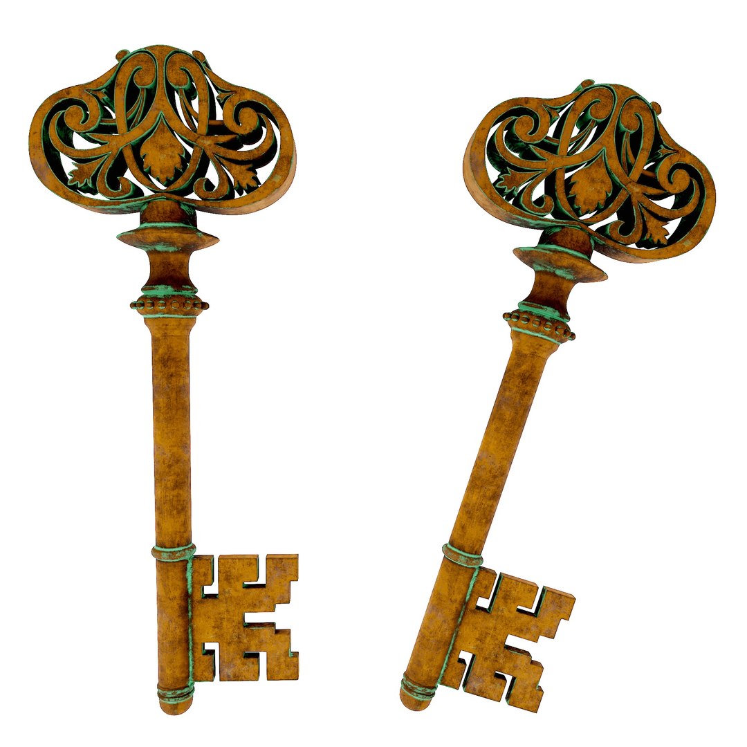 Fantasy Skeleton Key 3dmodel 3D - TurboSquid 1977740