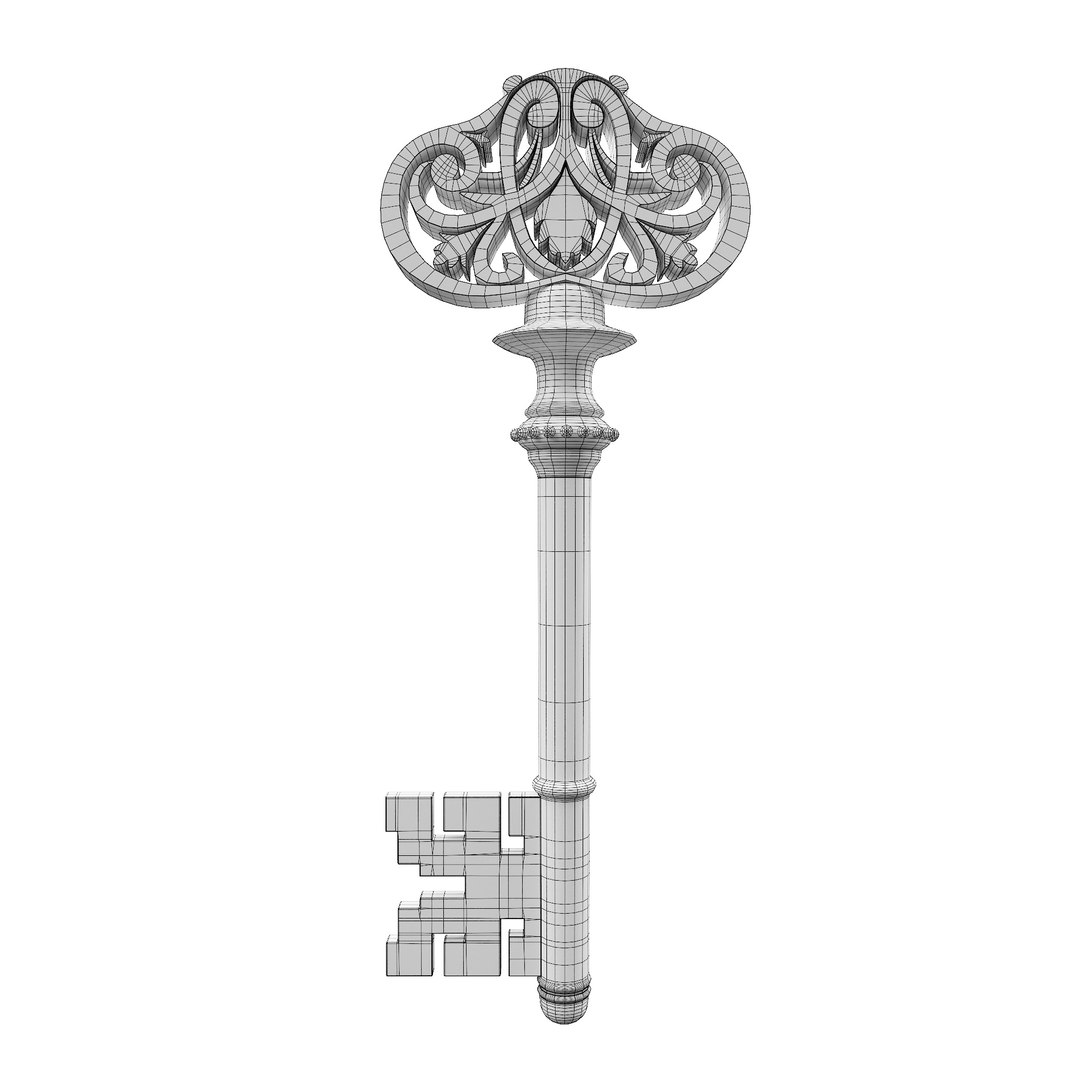 Fantasy Skeleton Key 3dmodel 3D - TurboSquid 1977740