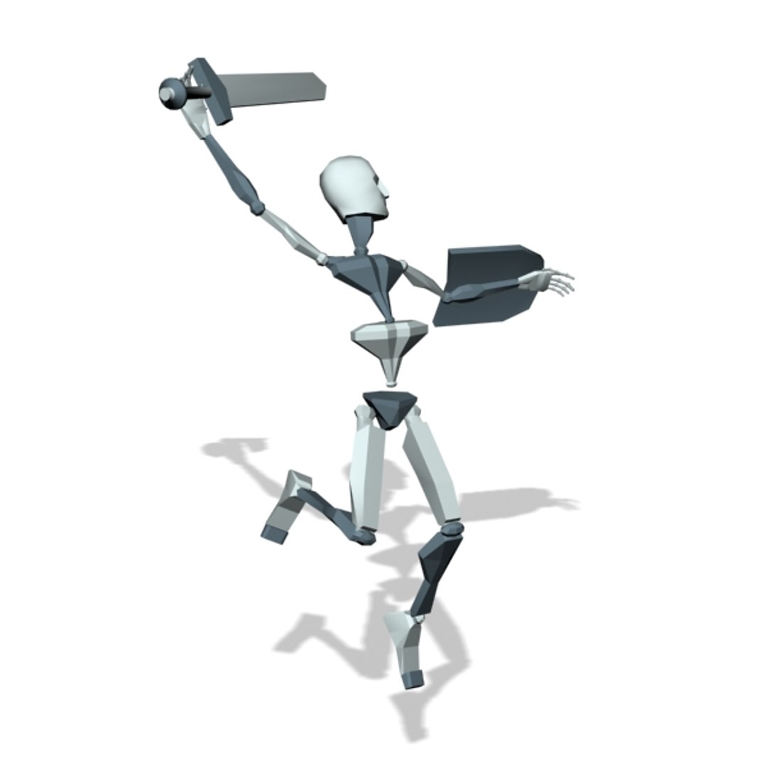 Knight jump attack - TurboSquid 672557