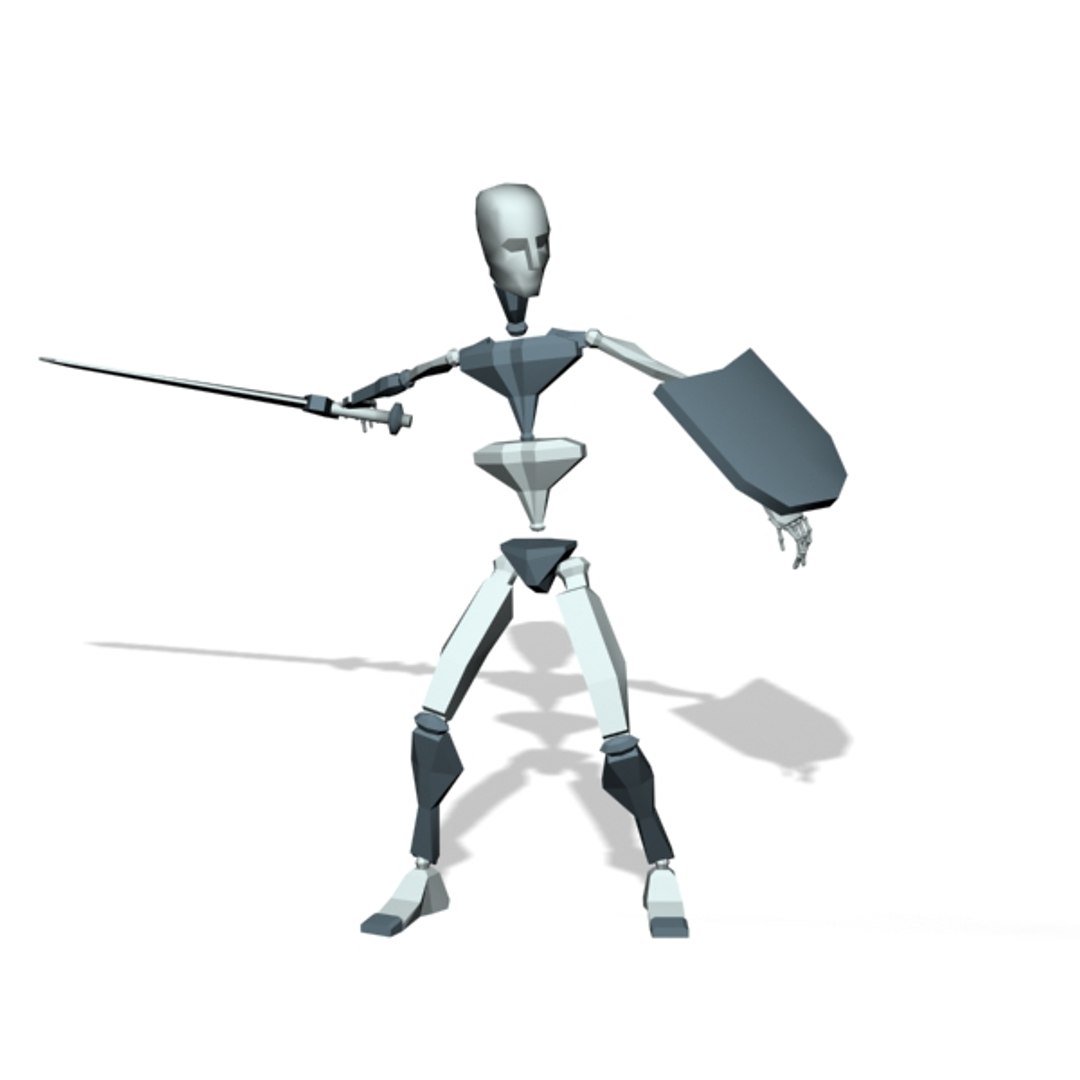 Knight jump attack - TurboSquid 672557