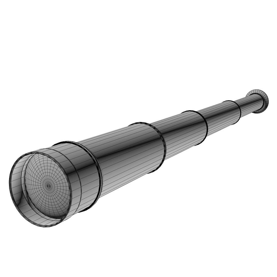 spy glass spyglass 3d max