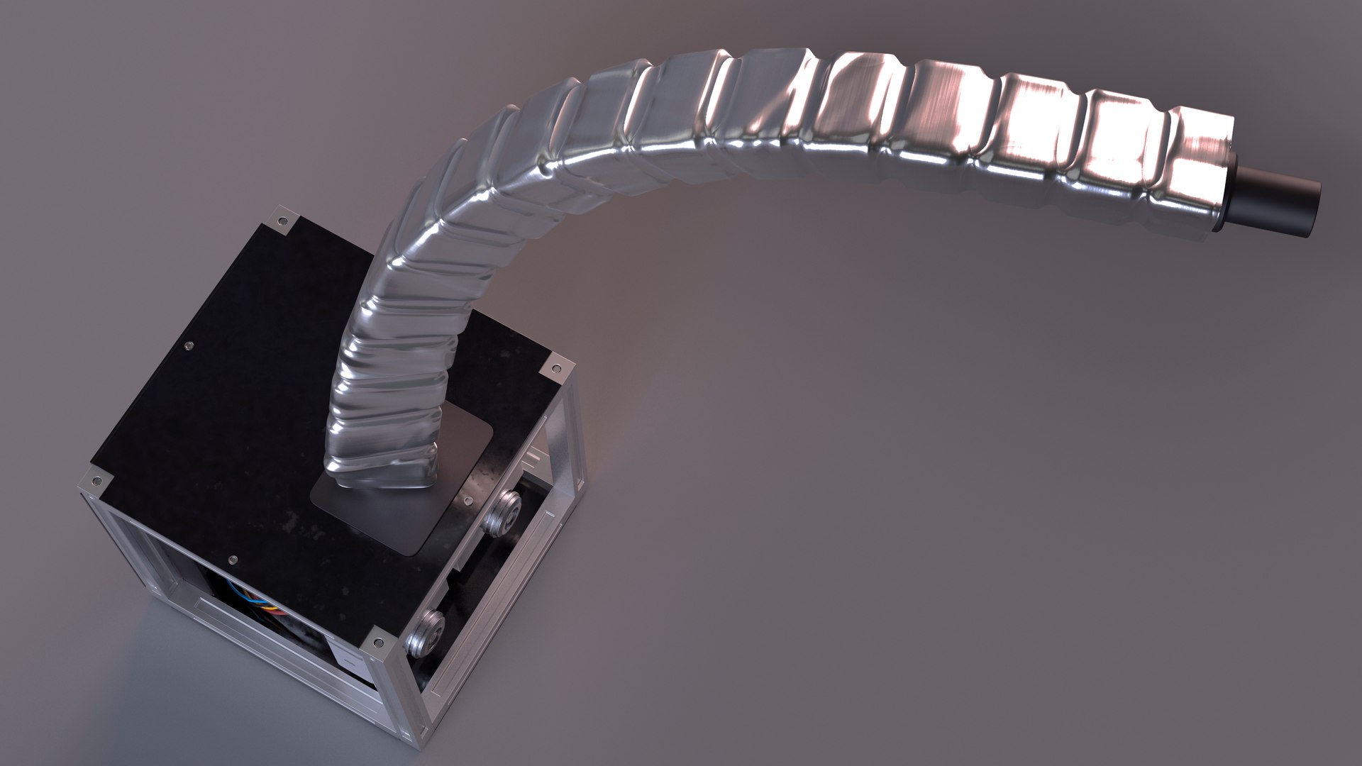 3D Tesla Power Arm Charger Rigged for Maya - TurboSquid 2137135