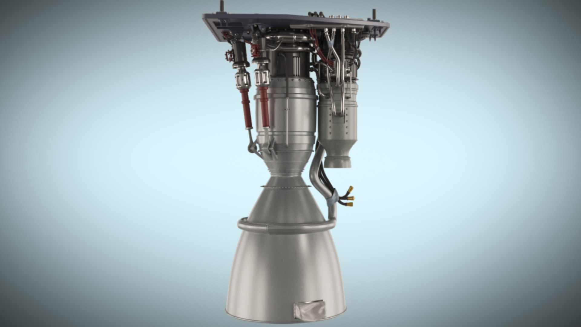 SpaceX Rocket Engine Model - TurboSquid 2361029